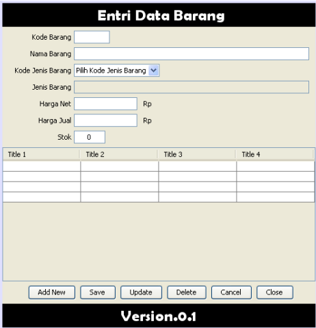 Membuat Desain Form Data Barang Dengan Netbeans - helmyntest