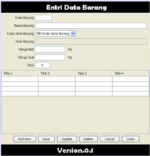 Membuat Desain Form Data Barang Dengan Netbeans - helmyntest