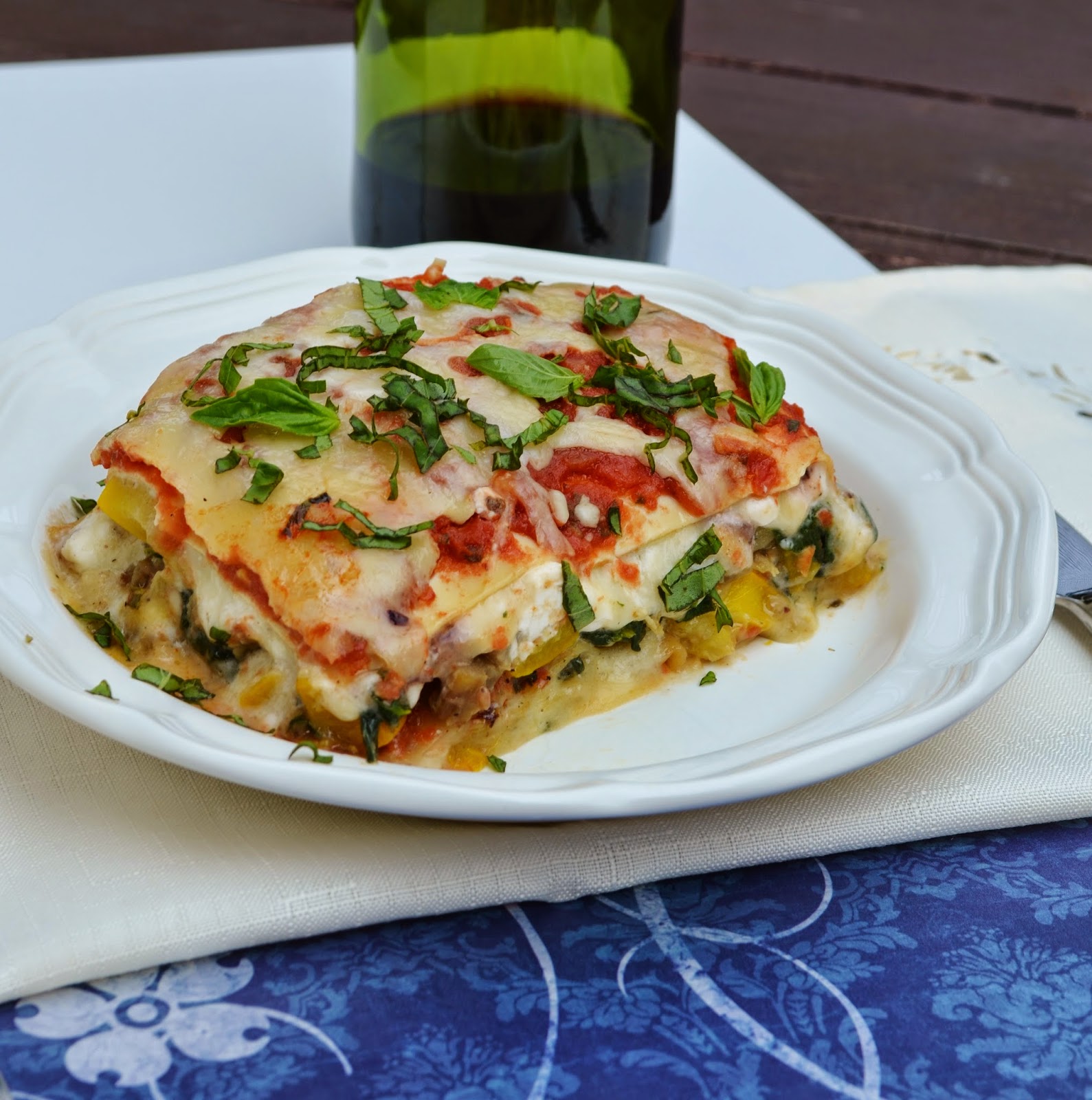 Our Beautiful Mess: Summer Vegetable Lasagna