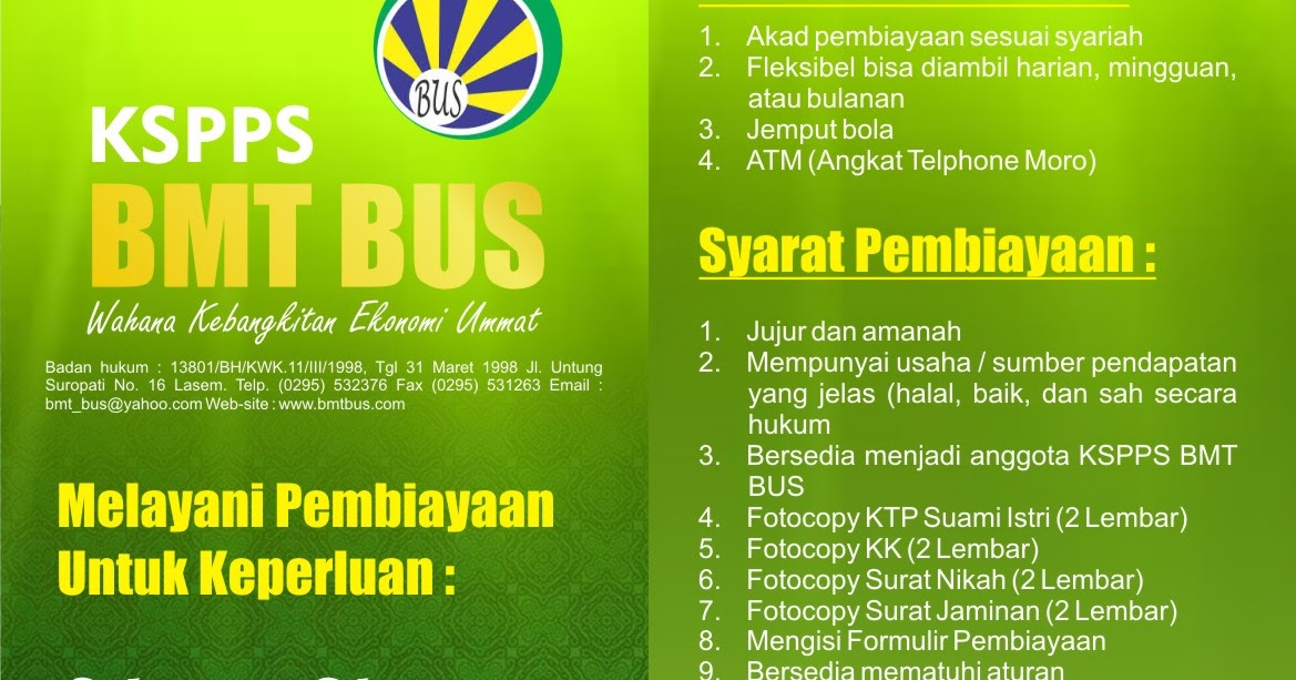 Brosure KSPPS BMT BUS | Sanim Art