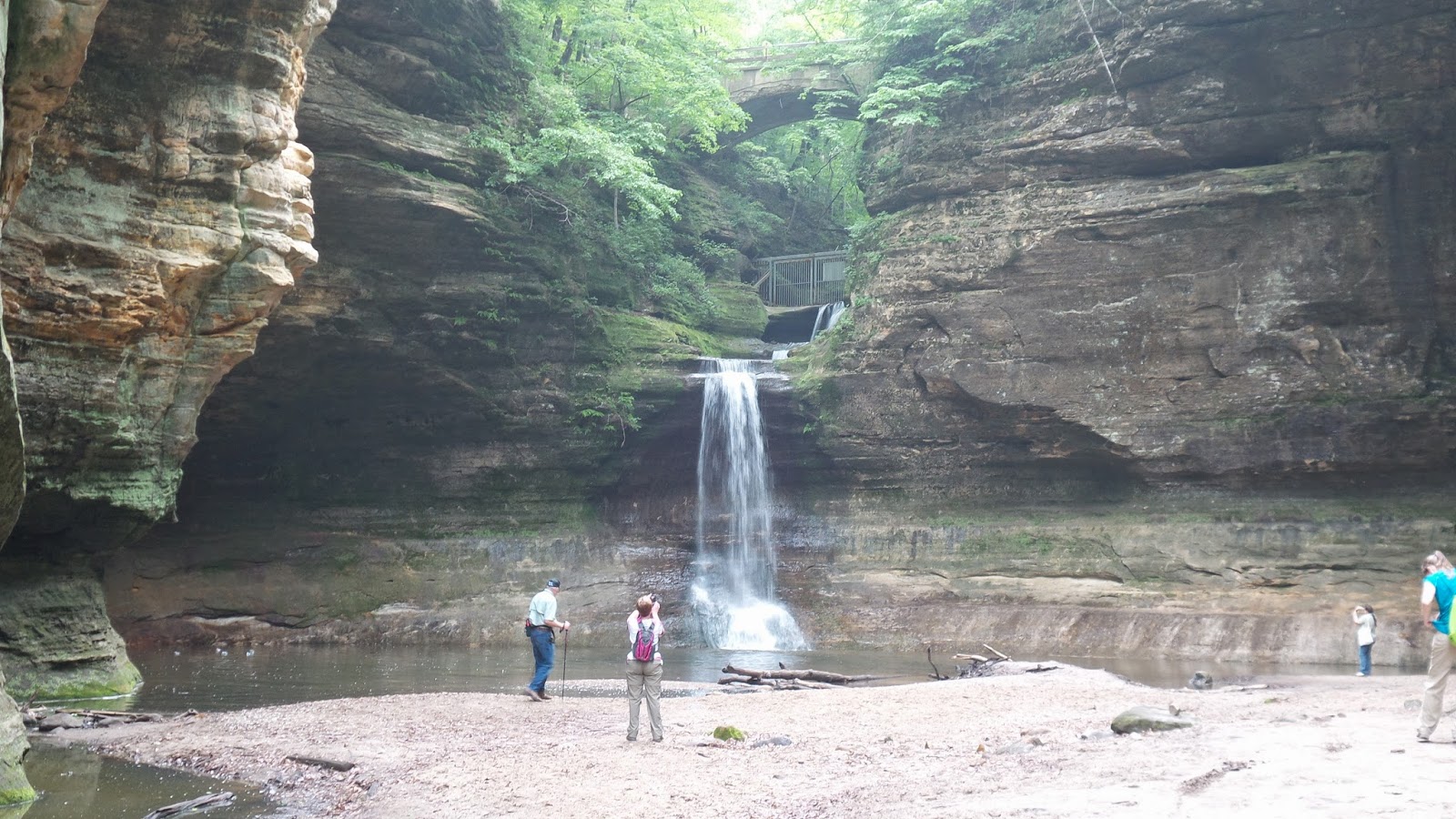 Hike Starved Rock: May 29, 2014 Matthiessen Park