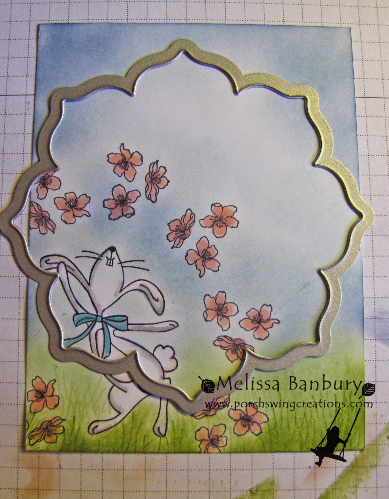 Porch Swing Creations: Celebrate Spring - Partial Die Cut Tutorial
