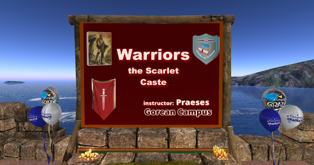 Gorean Campus Chatter: Warrior Caste Graduation