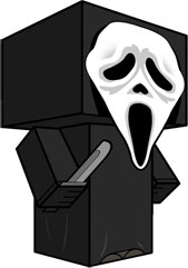Scream Ghostface Papercraft | Papercraft Paradise | PaperCrafts | Paper ...