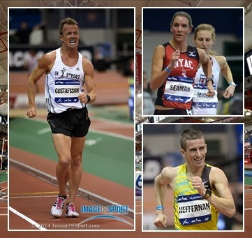 O Marchador: Rachel Seaman e Andreas Gustafsson vencem Millrose Games