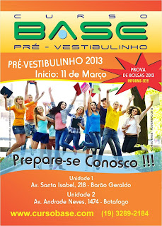 CURSO BASE - Pré-Vestibulinho: CURSOS TÉCNICOS (ou COLÉGIOS TÉCNICOS ...