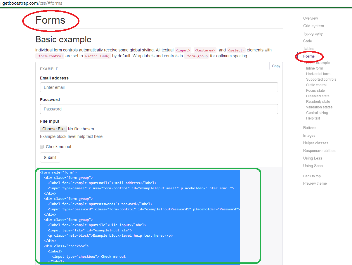 The ASP.NET MVC Club: Step by step how to use the Form Component of the Twitter Bootstrap