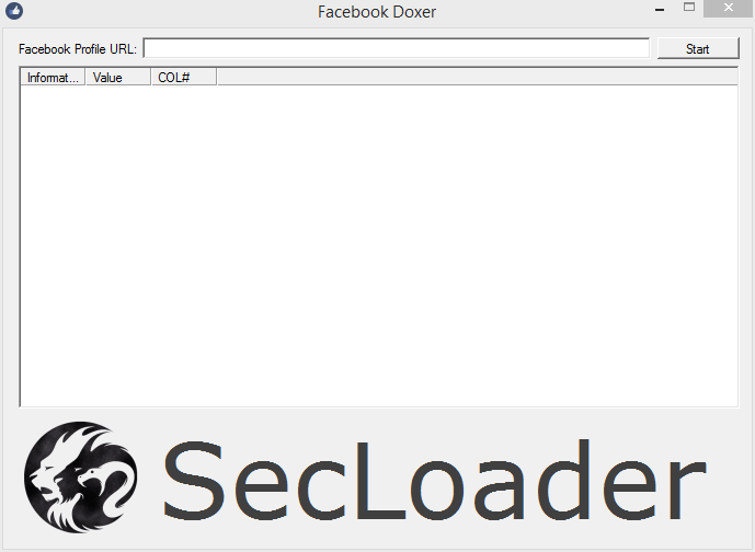 SecLoad3rs Hacks: Facebook Doxer tool