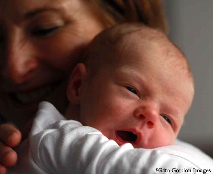 Rita Gordon Images: Christine & Baby John Ginnity Portraits