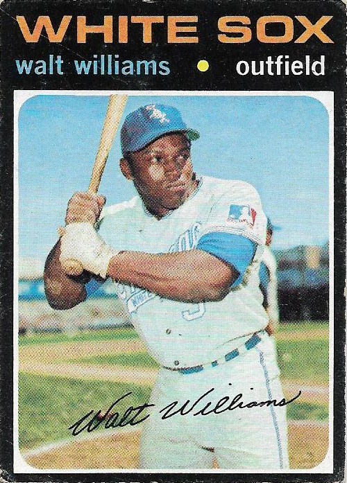 Topps 1971: no. 555 - walt williams