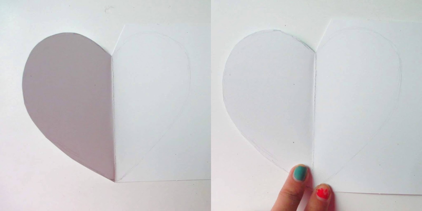 Diary of Seresha: Diy: Heart Card