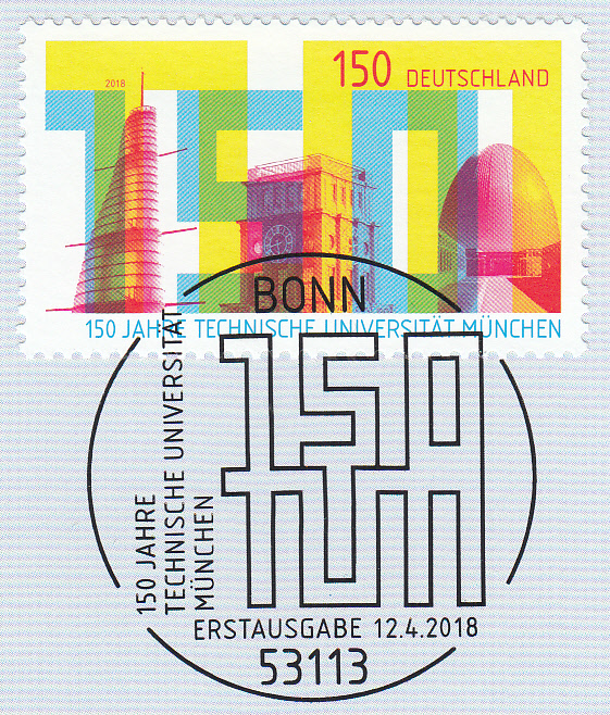 My stamp collection: Technical University of Munich