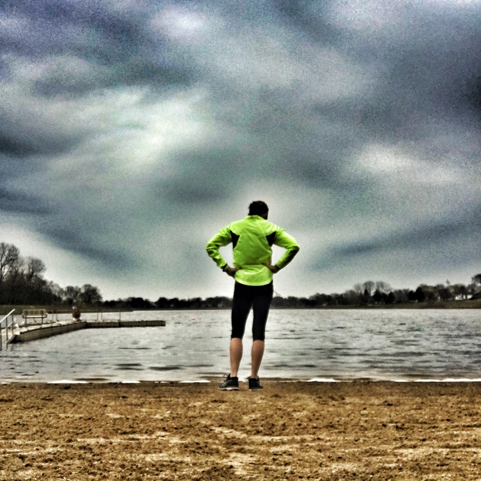 After my diagnosis with RA. It was a tough, sad run.