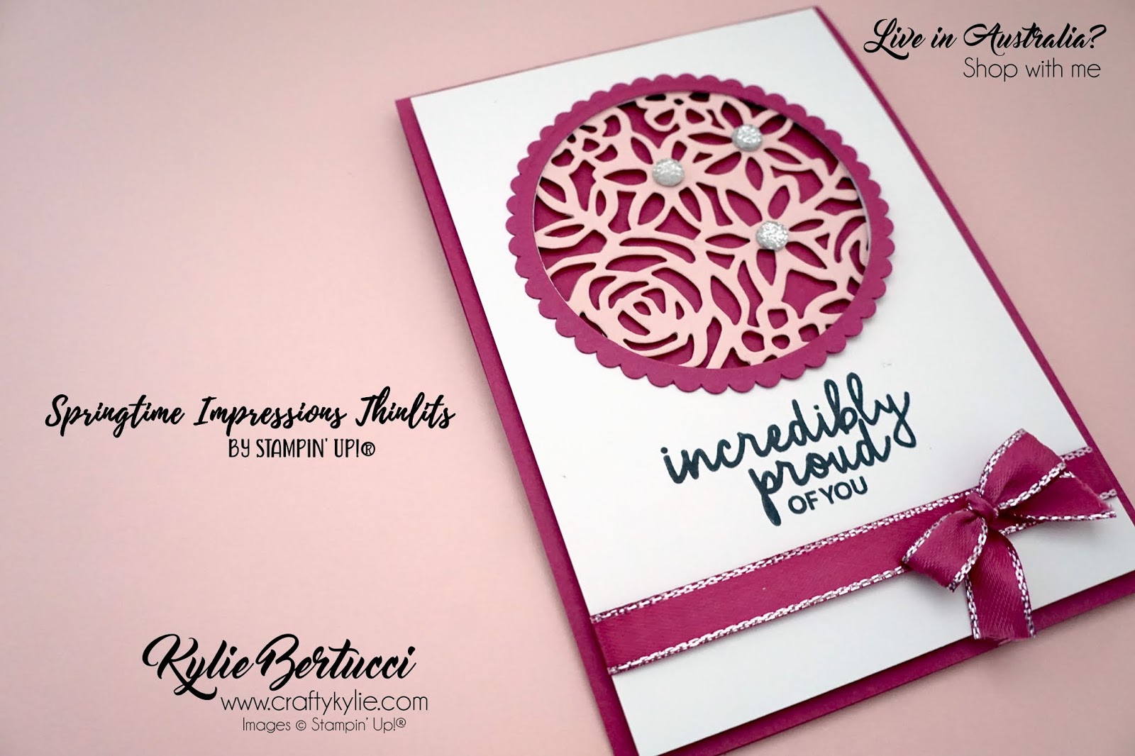 Springtime Impressions Thinlits Dies - Kylie Bertucci