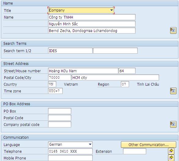 Create a company code in SAP ERP system