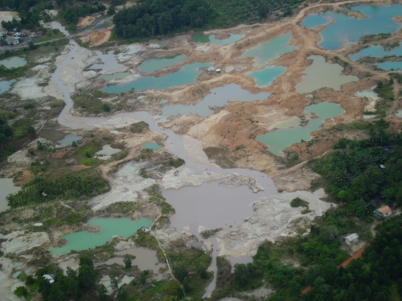 Tambang Timah dan Kerusakan Alam Pulau Bangka ~ My Notes on The Cloud