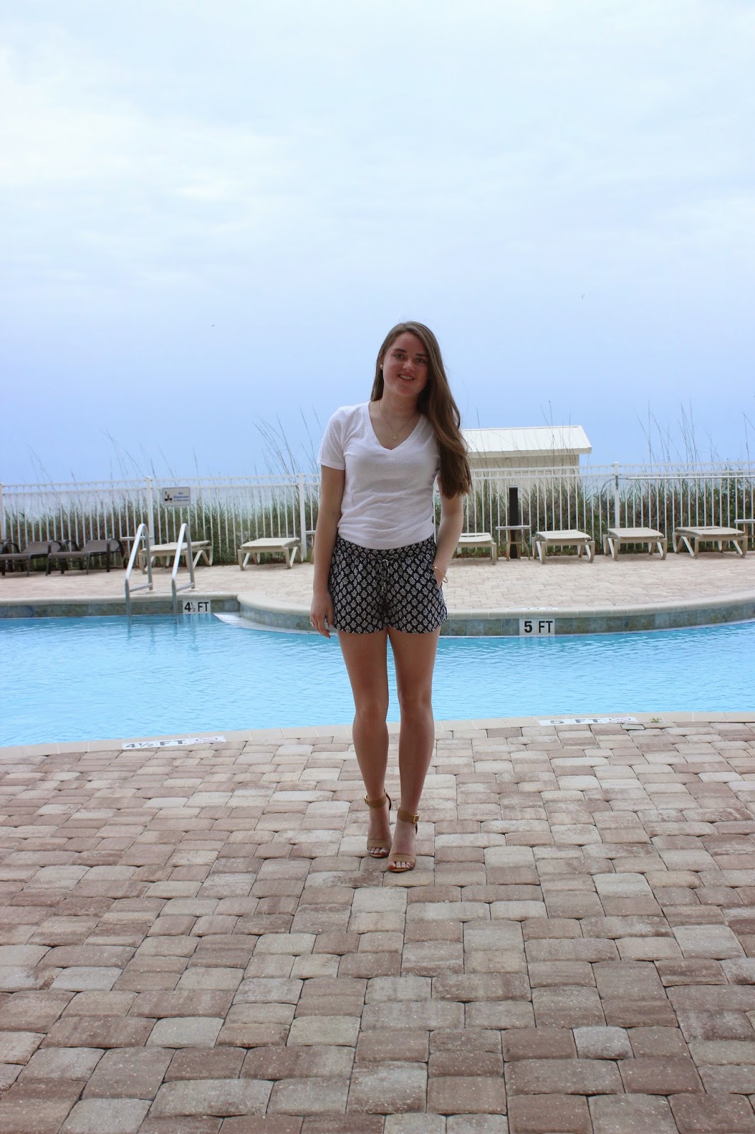 Preppy by the Sea: Poolside