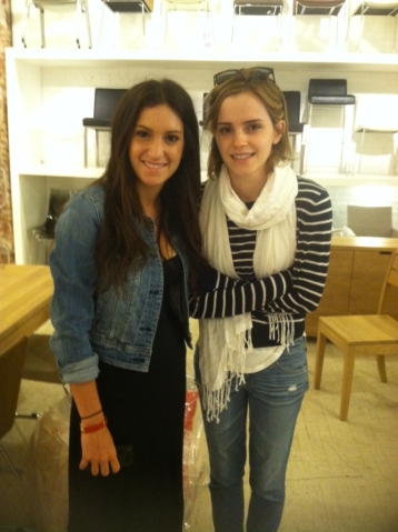 Emma Watson: Emma Watson buying furniture for her New York apartment ...