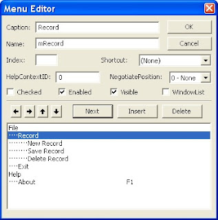Adding Menu's, Sub-Menus and Menu Separator at Design Time in Visual ...