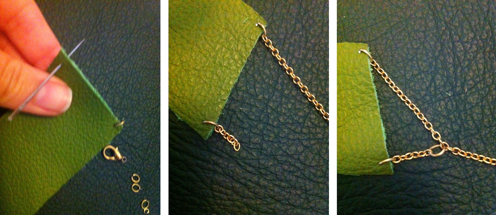 Creative heart: Leather Peter Pan Collar Necklace