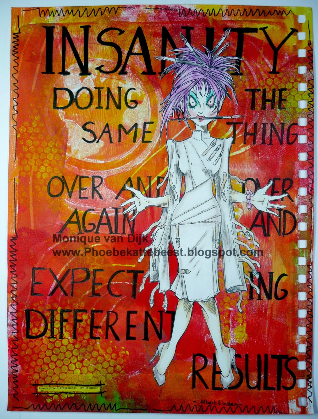 MONIQUE'S ART: Insanity