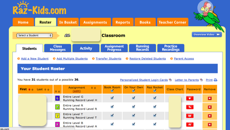 Apps and Internet Learning: RAZ-Kids Kindergarten Trial (One Month of ...