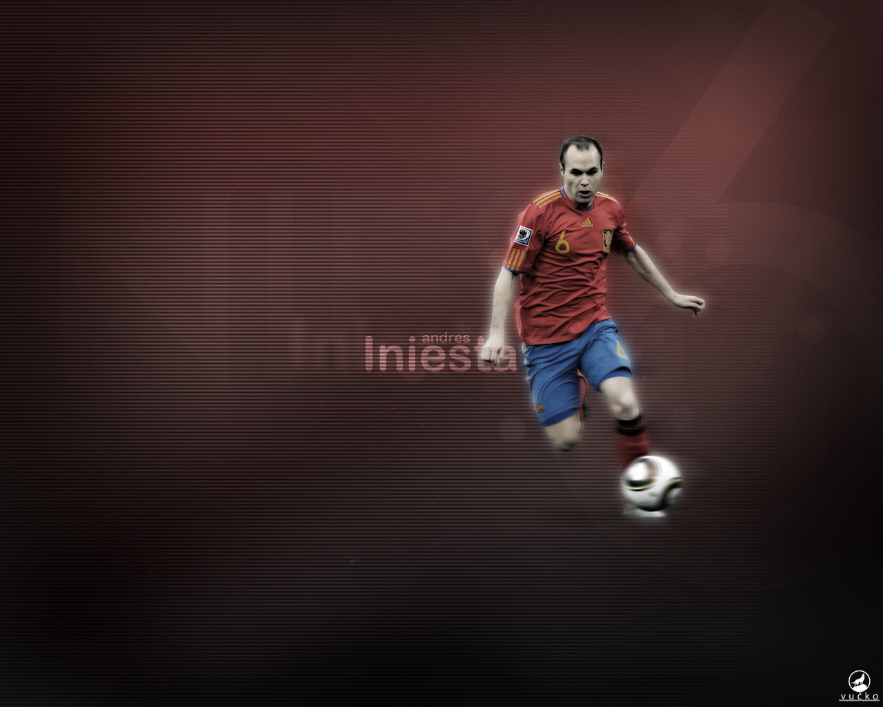 Wallpapers HD Desktop: Andres Iniesta Wallpapers