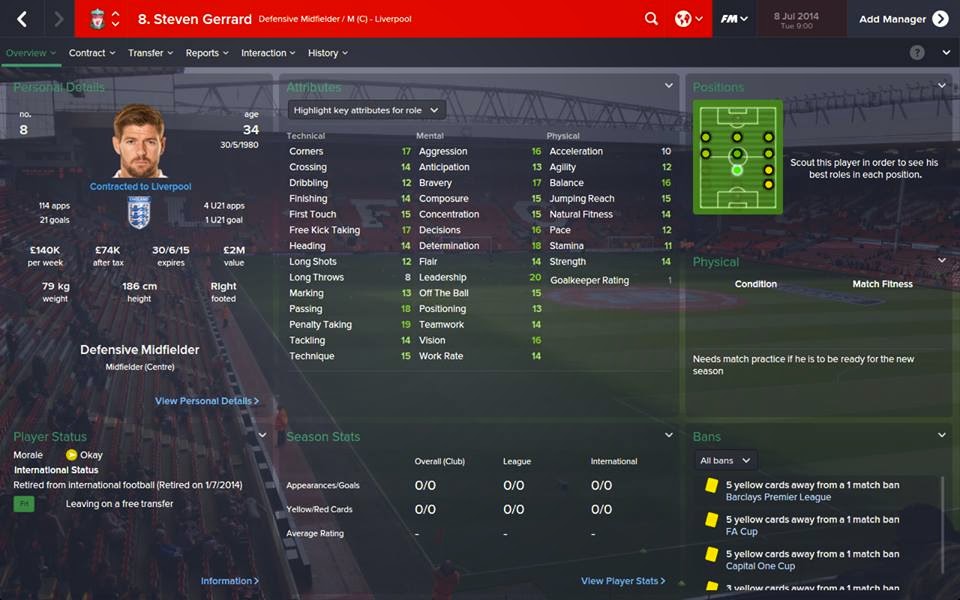 LFCMarshall's FM15 Transfer Update (06.01.15) | Wiha Cyber - Tech