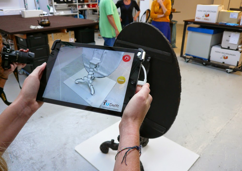 Smart Replica's: Students Technical University Delft test 3D Structure ...