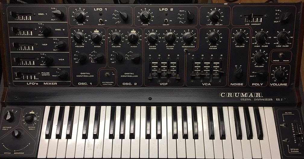MATRIXSYNTH: Vintage 1978 Crumar DS 2 SN 47