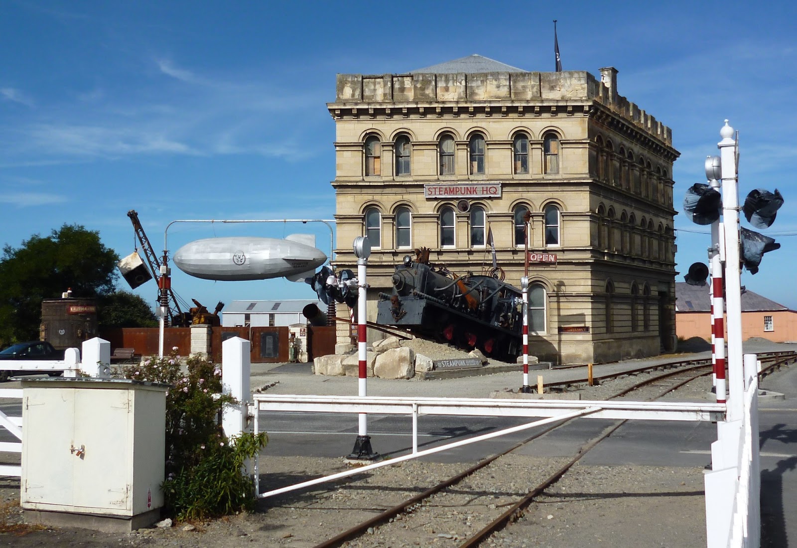 Dr Tony Shaw: Steampunk HQ, Oamaru, New Zealand