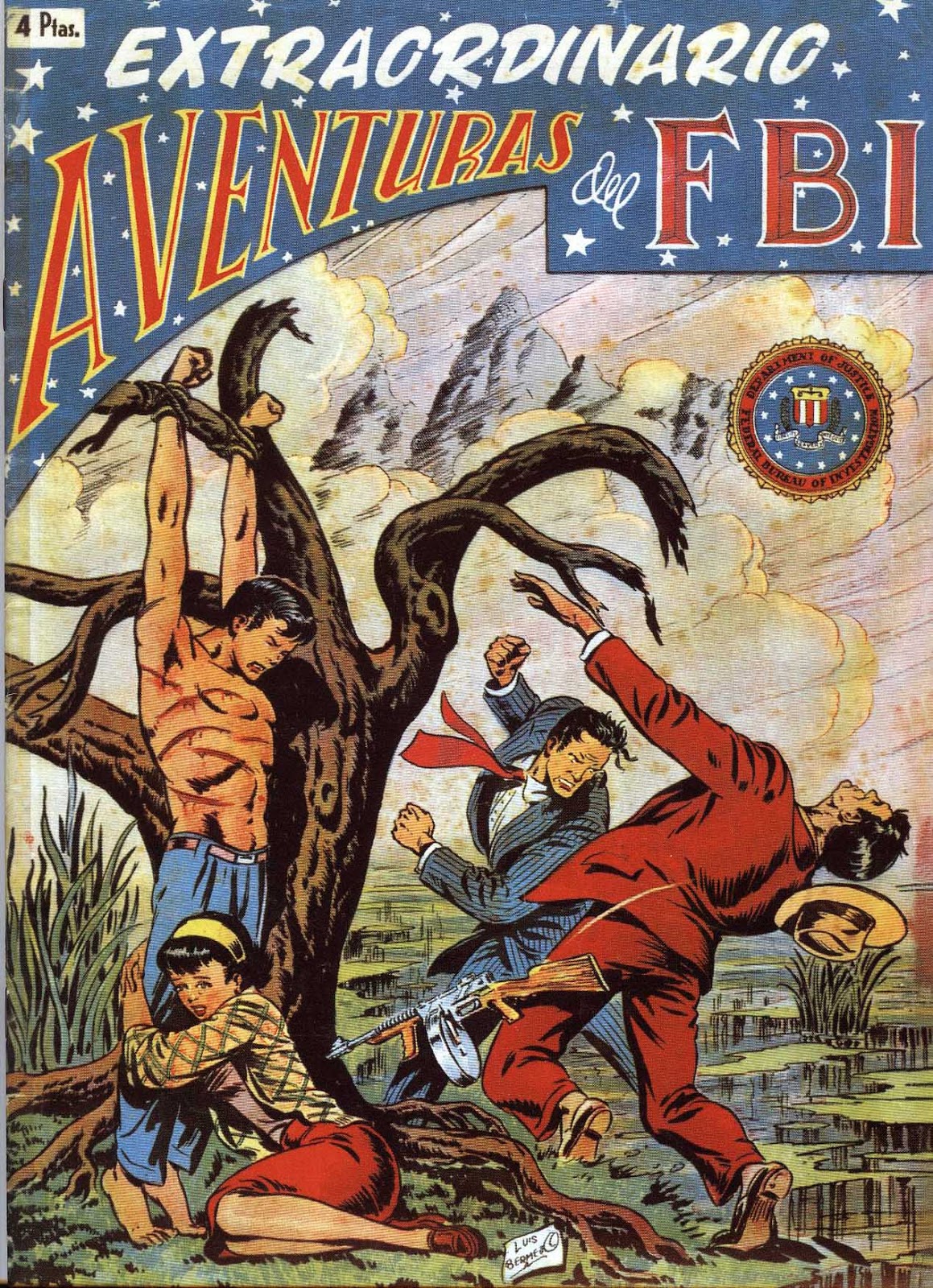 Galicia Comic: Aventuras del FBI (Editorial Rollan, 1951-1961)(Completa)