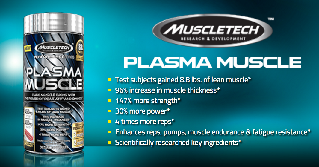 Nutrición Deportiva y Suplementos: Nuevo Plasma Muscle de Muscletech