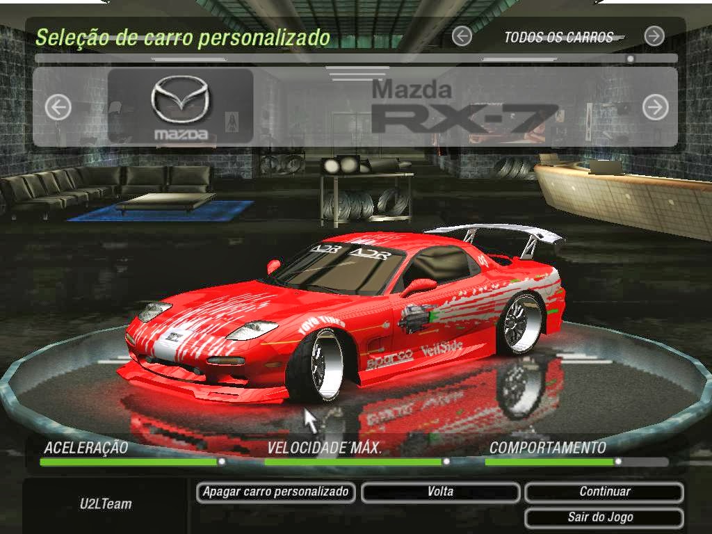 Mazda RX7 Dominic Toretto ~ Need For Speed Underground 2