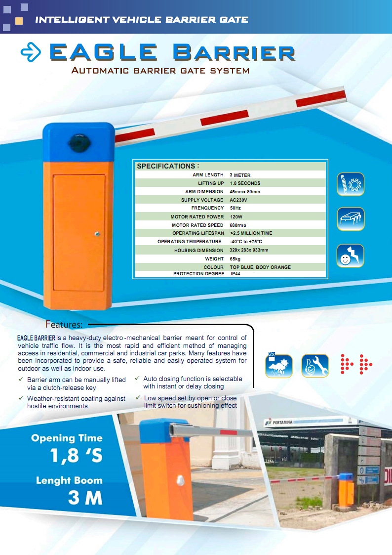 Jual Palang Parkir - Portal Parkir - Barrier Gate - Boom Gate (kota