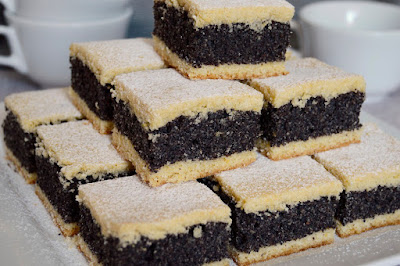 Citromhab: Mákos kocka