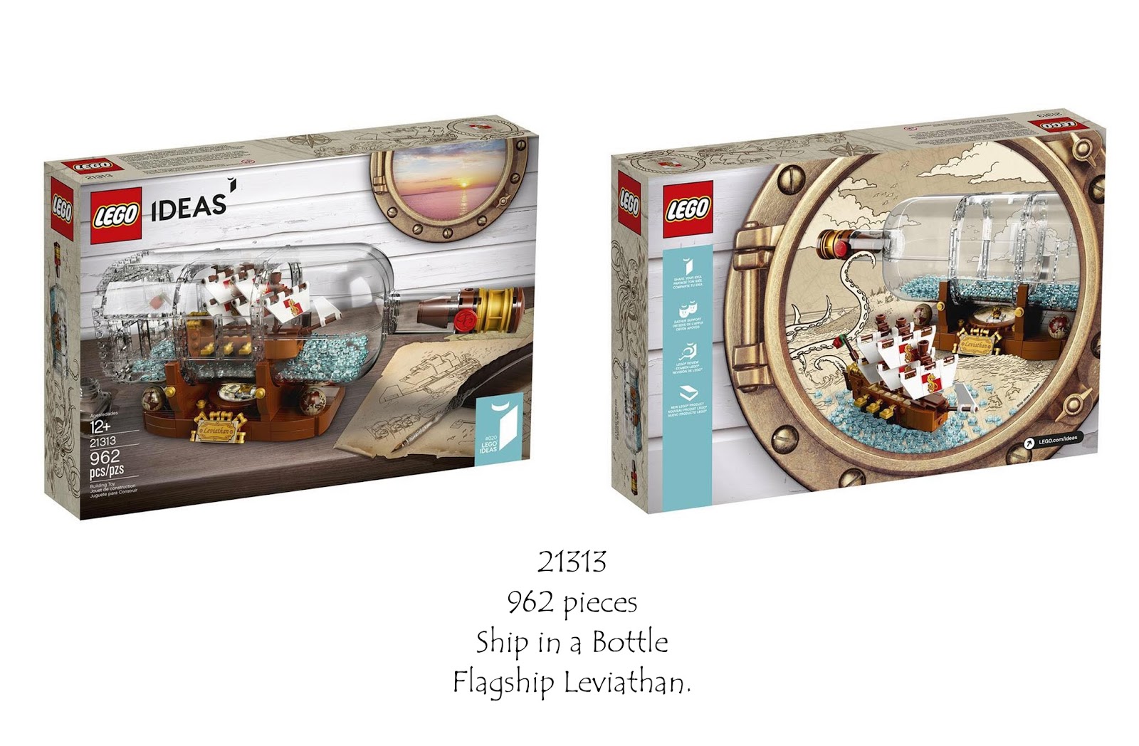 LEGO Ideas 21313 Ship in a Bottle Official Photos! - Lego Reviews