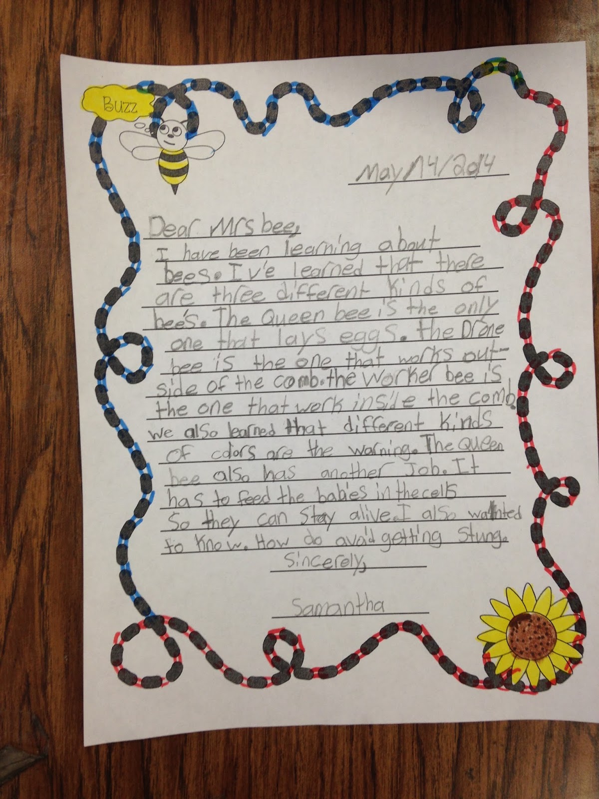 The Corriganite Nation: Learning is a Buzz.. All About Bees!