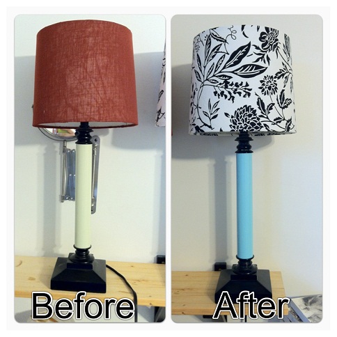 Odds-an-Ends: Upcycling Lamps
