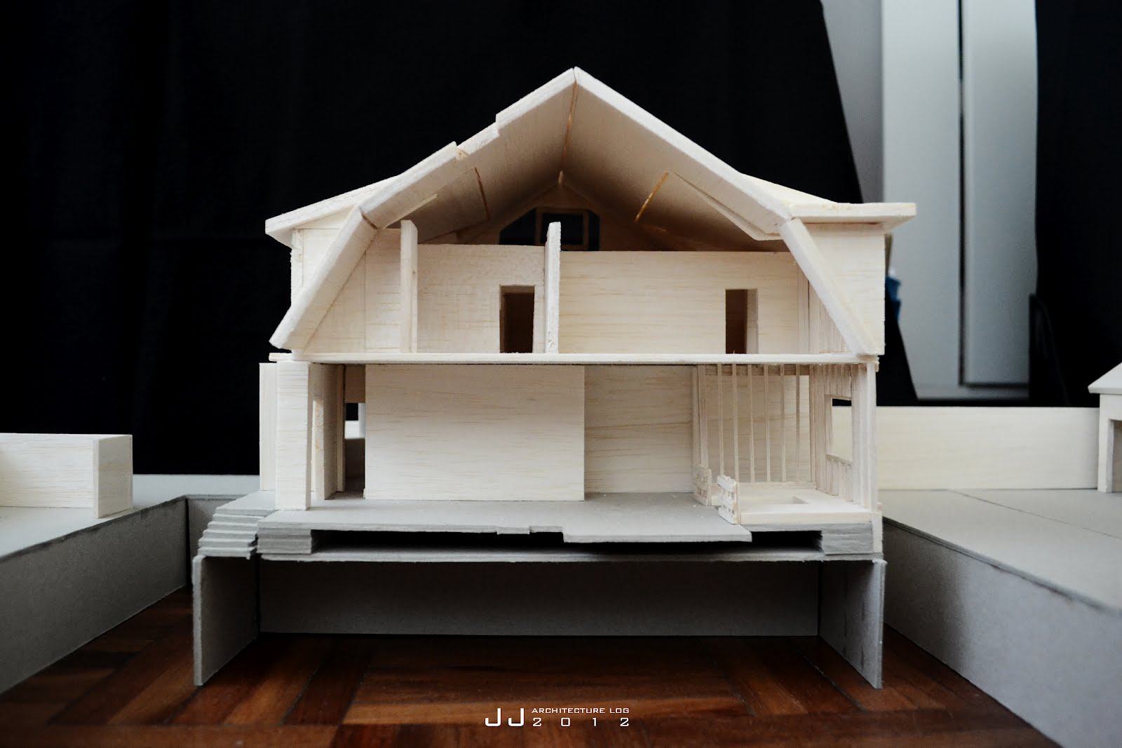 Jiajun Tor Architecture: More photos on Gehry House model