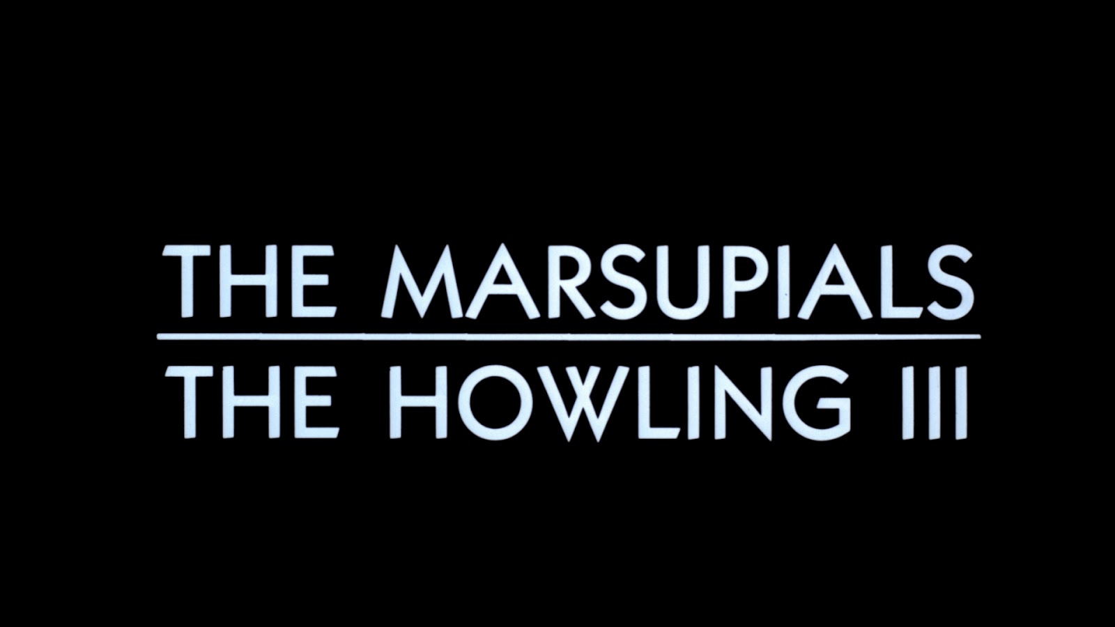 MCBASTARD'S MAUSOLEUM: THE HOWLING III (1987) (Scream Factory Blu-ray ...