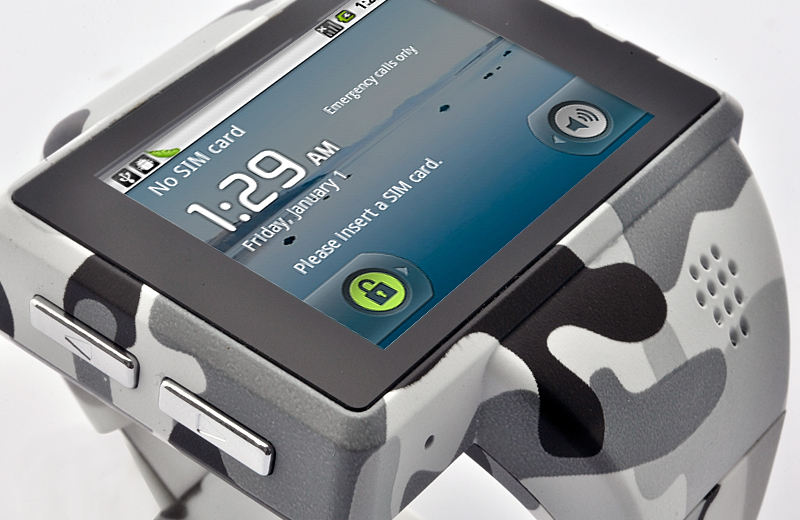 Jam Tangan Android Dilengkapi Wifi dan Kamera 2 MP - Didno76.com