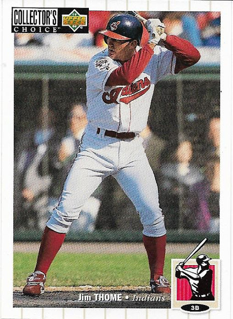 My PCs--one card at a time: Jim Thome card #26 1994 Collectors Choice #624