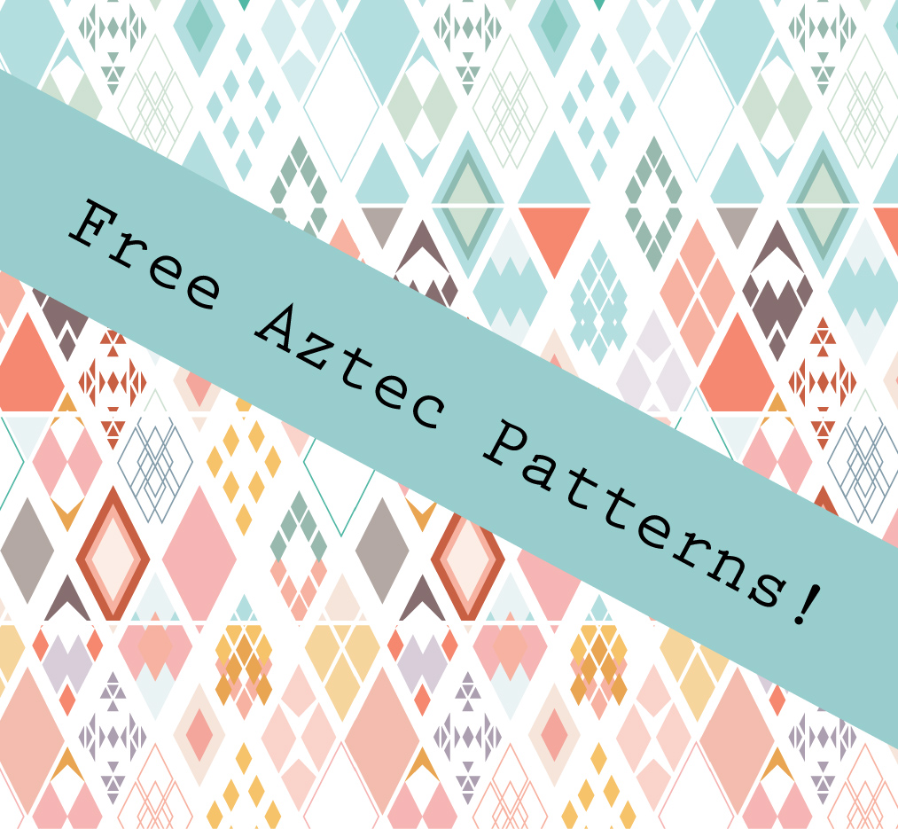 Teal & Pixels Photography: Free Aztec Pattern
