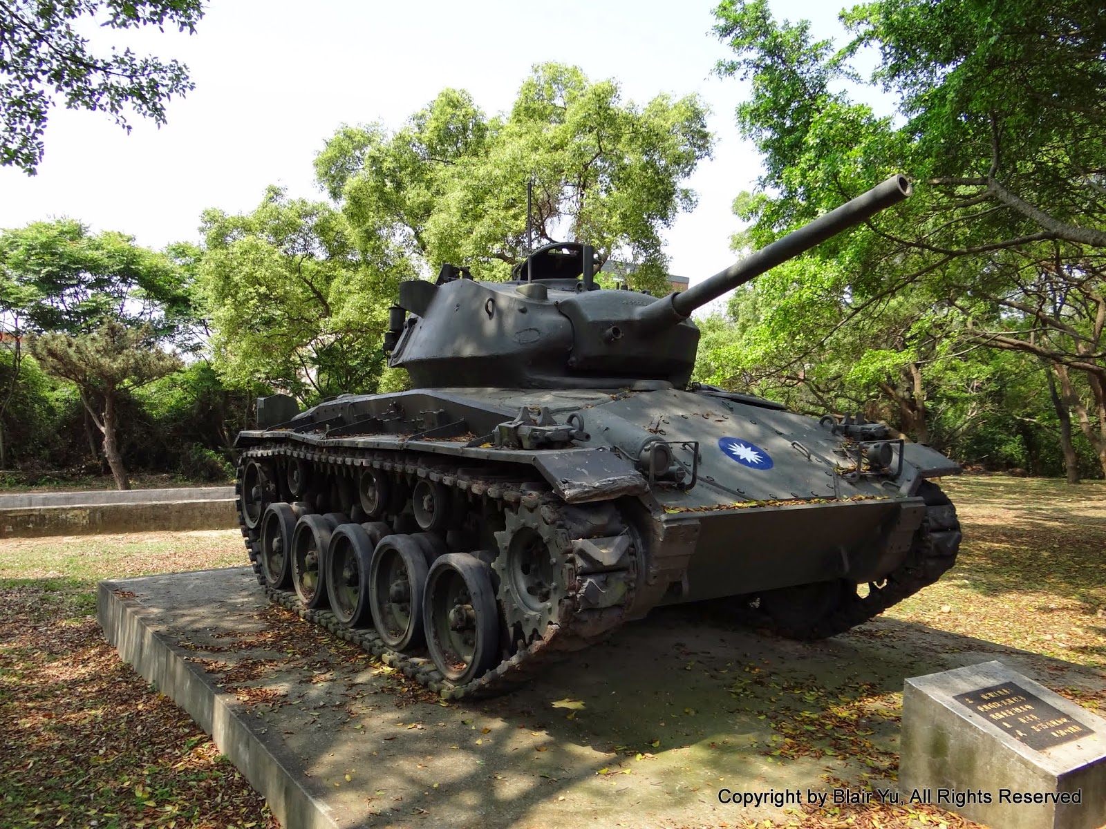 Blair's 軍事,警察及消防攝影: M24A1 Chaffee 霞飛戰車