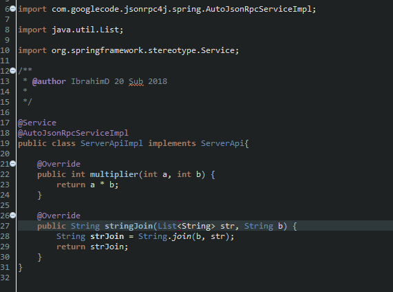İbrahim Delibaşoğlu: Java ve Spring ile JSON-RPC Sunucu