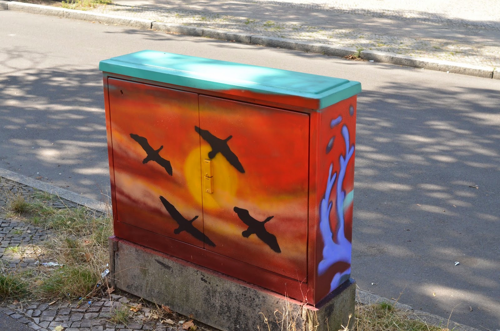 Stromkasten-Styling: Die fertigen Stromkästen