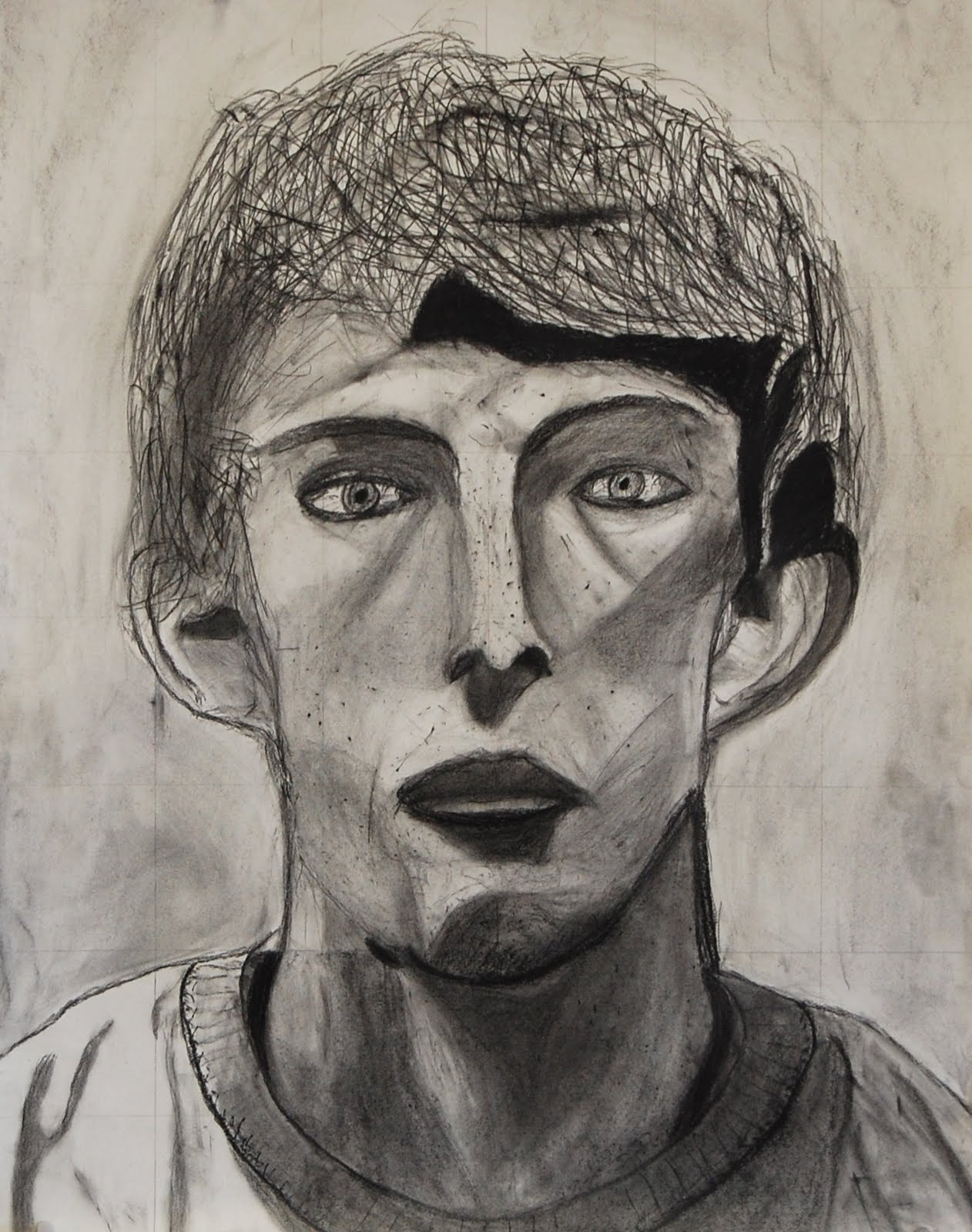 Elements of Art: Wednesday 4/3: Chuck Close lecture & Grid Enlargement ...