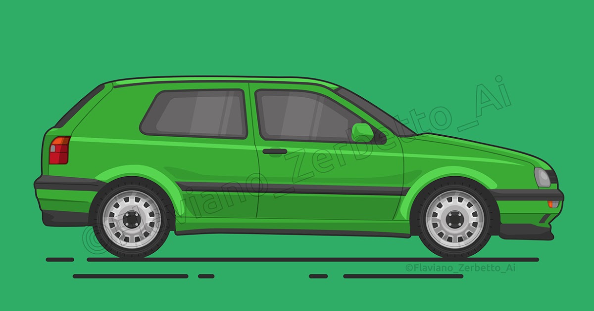 KombiT1: VW Golf III Flat Design