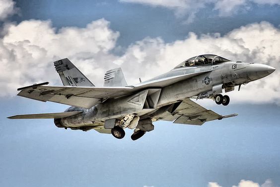 Military and Commercial Technology: Two-thirds of the Navy's F/A 18 ...